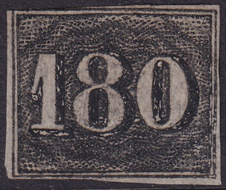 Classic Stamps - Brazil 1850 Sc 26 RHM 16 MNG(*) pencil writing on back ...