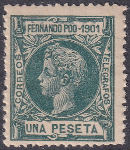 Classic Stamps - Fernando Po 1901 Sc 98 Ed 104 MNH** - On the Ridge Stamps