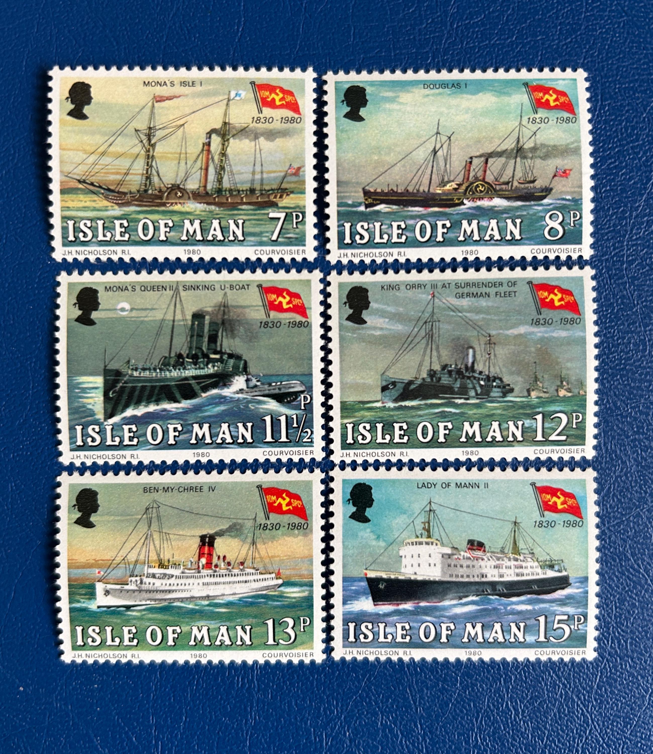 Isle of Man - 1980 - Steam Packet Company - MNH** – On the Ridge Stamps
