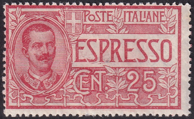 Classic Stamps - Italy 1903 Sc E1 express MLH* - On the Ridge Stamps