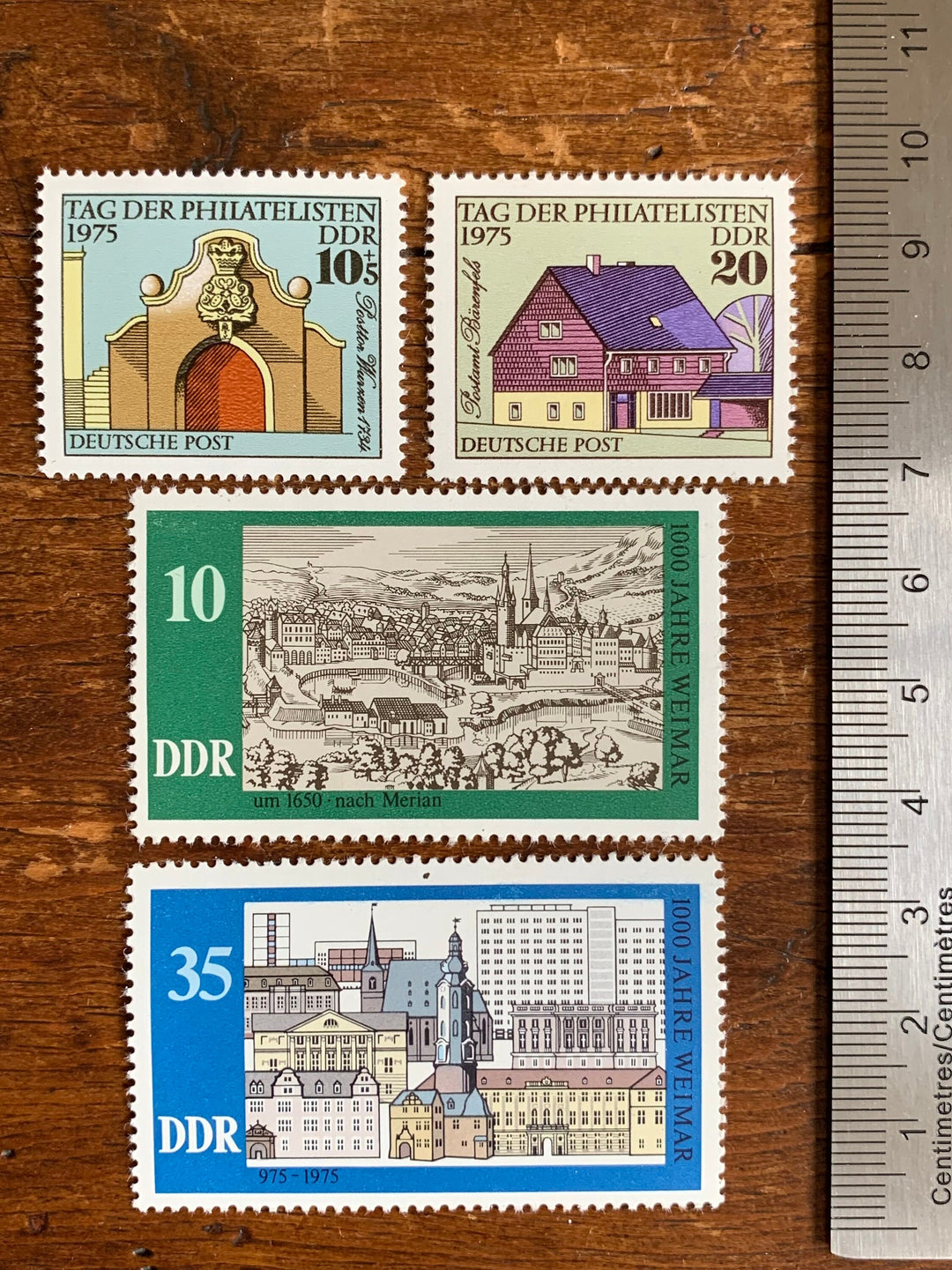 Germany (DDR) - Original Vintage Postage Stamps- 1975 - Architecture ...