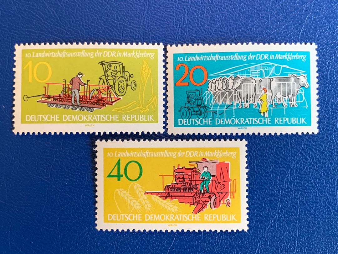 Germany (DDR) - Original Vintage Postage Stamps- 1962 Agriculture - On ...